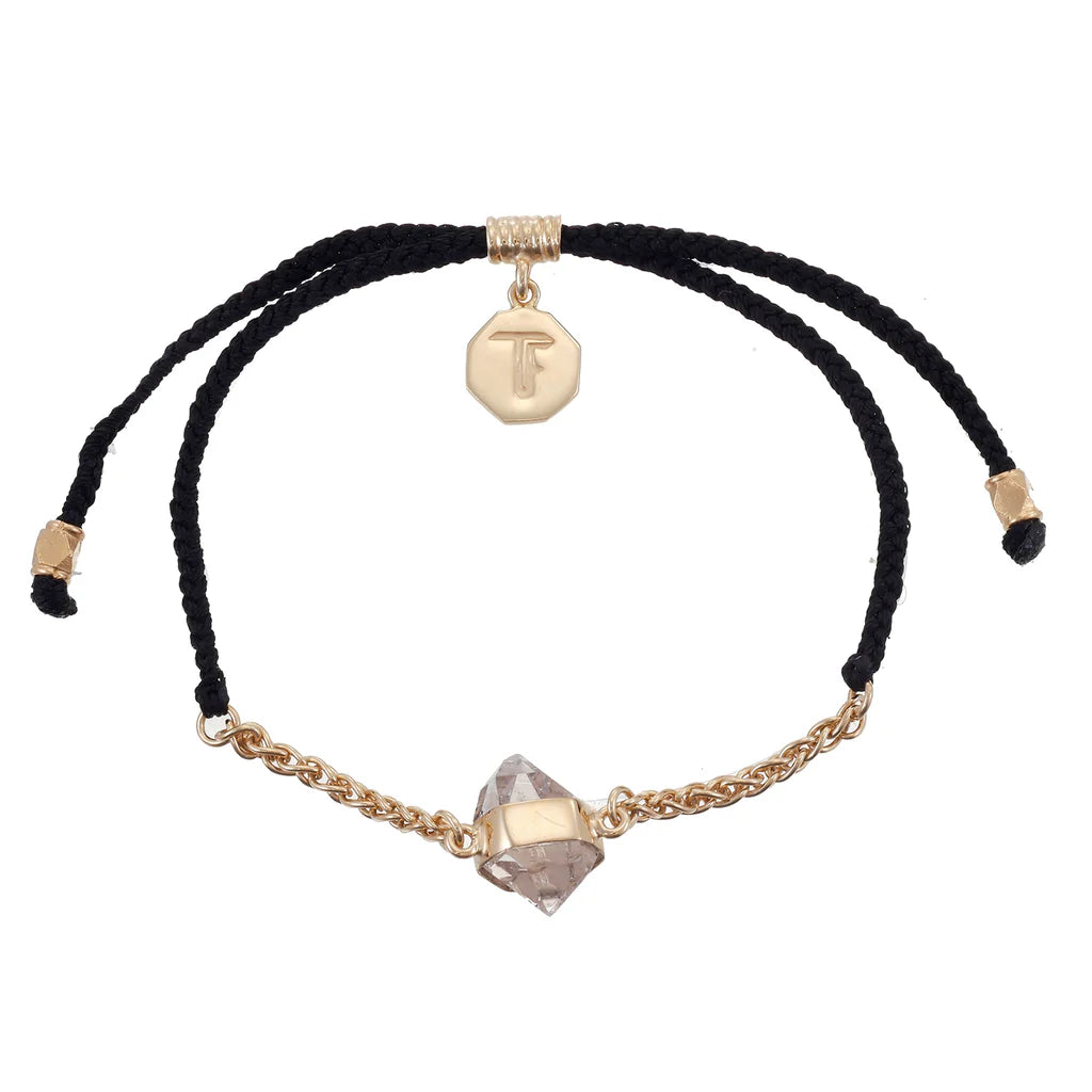 TIGER FRAME - BLACK WITH DIAMOND QUARTZ CHAIN AND CORD - BLACK – The ...